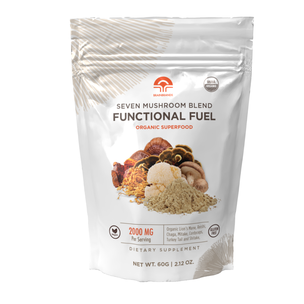 Functional Fuel - Seven Mushroom Blend - Brain Brands
