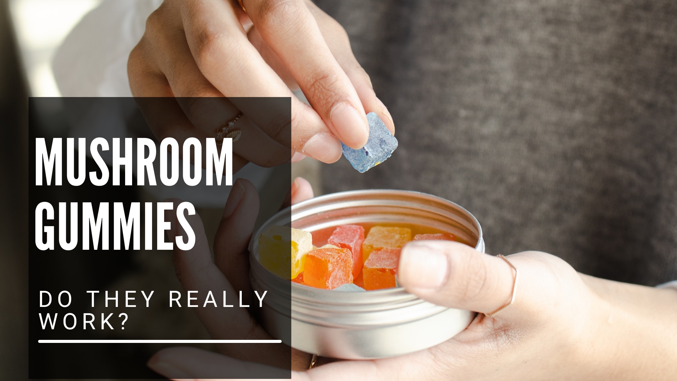 Mushroom Gummies: Do They Really Work? - Brain Brands